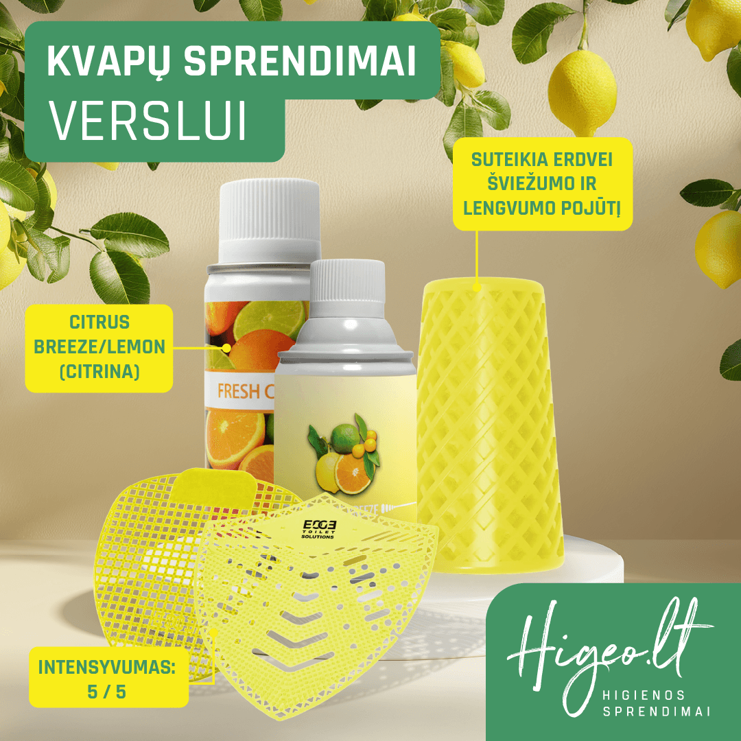 Švaros prekės internetu Jūsų verslui ir namams | Higeo.lt